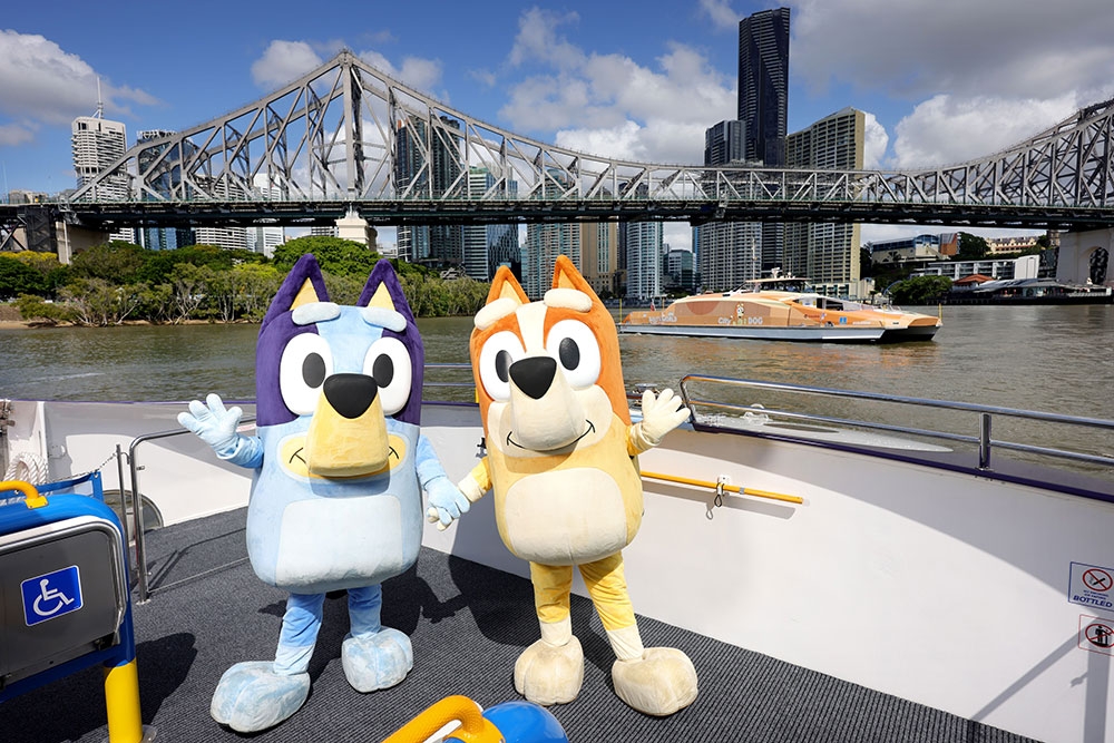 Bluey And Bingo Citydogs Brisbane | Must Do Brisbane