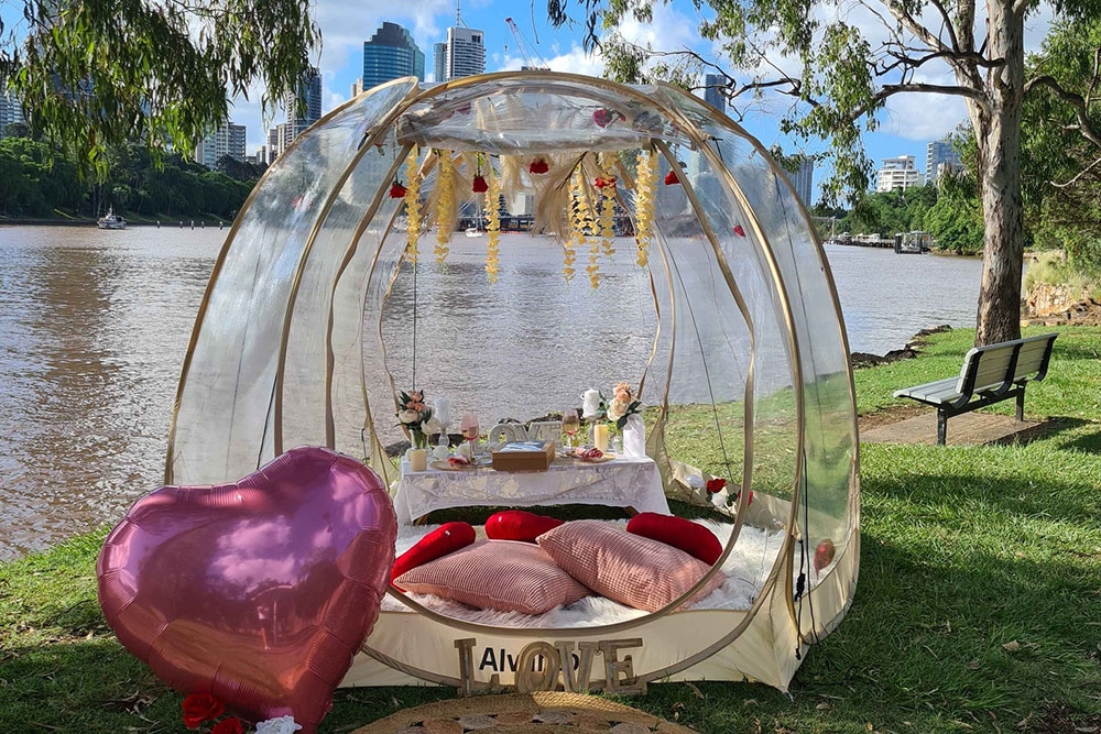 Valentines Day In A Bubble Tent Brisbane | Must Do Brisbane